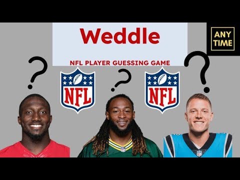 I did this NFL wordle or otherwise known as Weddle in seconds!! am I the best Weddle player?