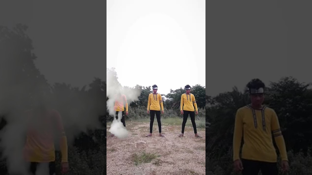 naruto shadow clone jutsu vfx #naruto #narutoedit #anime #vfx #mobileediting
