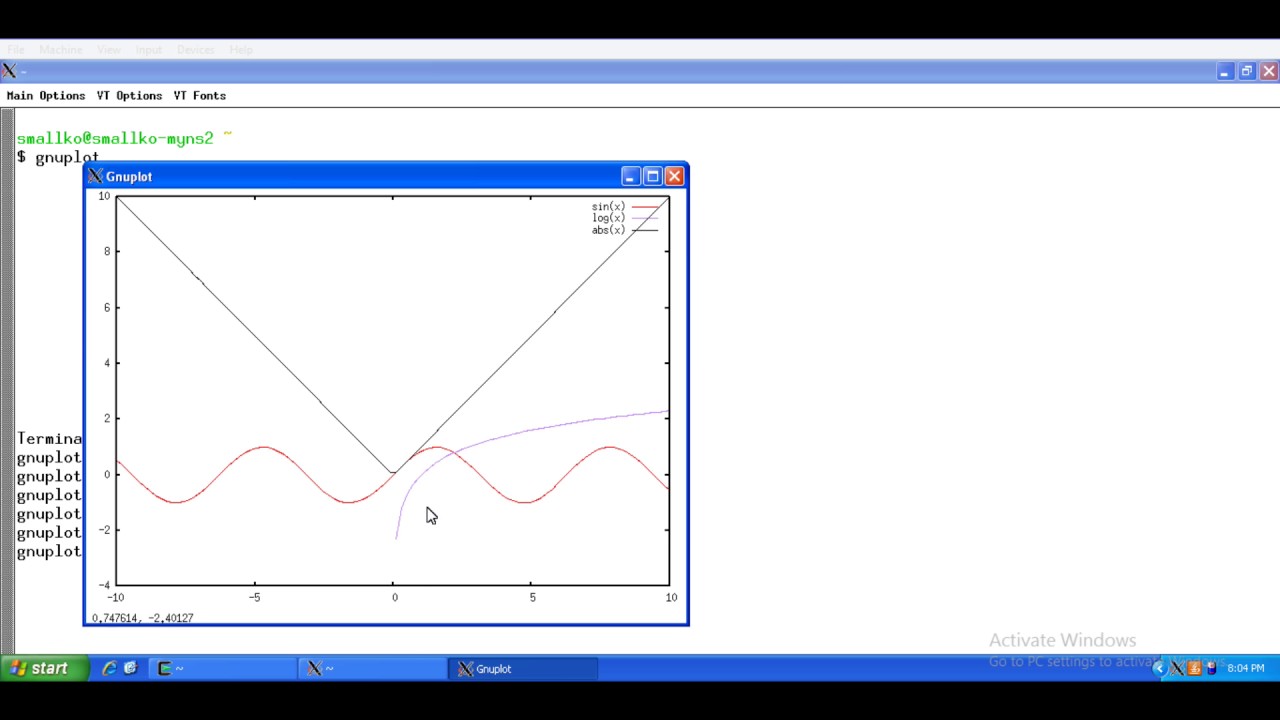 GNUPLOT Tutorial - 2 Plotting Functions and Tips & Tricks