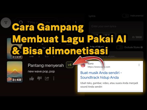 BONGKAR‼️CARA MEMBUAT LAGU PAKAI AI & CARA EDIT LIRIK LAGU MENGGUNAKAN APLIKASI CAPCUT