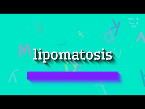 How to say "lipomatosis"! (High Quality Voices)