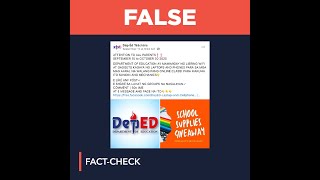 FALSE: DepEd online giveaway of free WiFi, gadgets