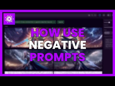 How to Use Negative Prompts for Generated Images in PICLUMEN
