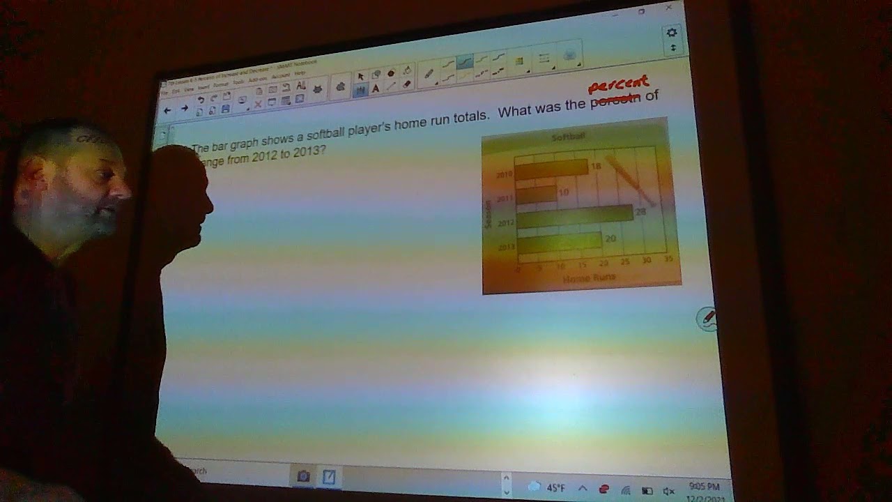 7th Grade Math Lesson 6-5 Percent Increase and Decrease