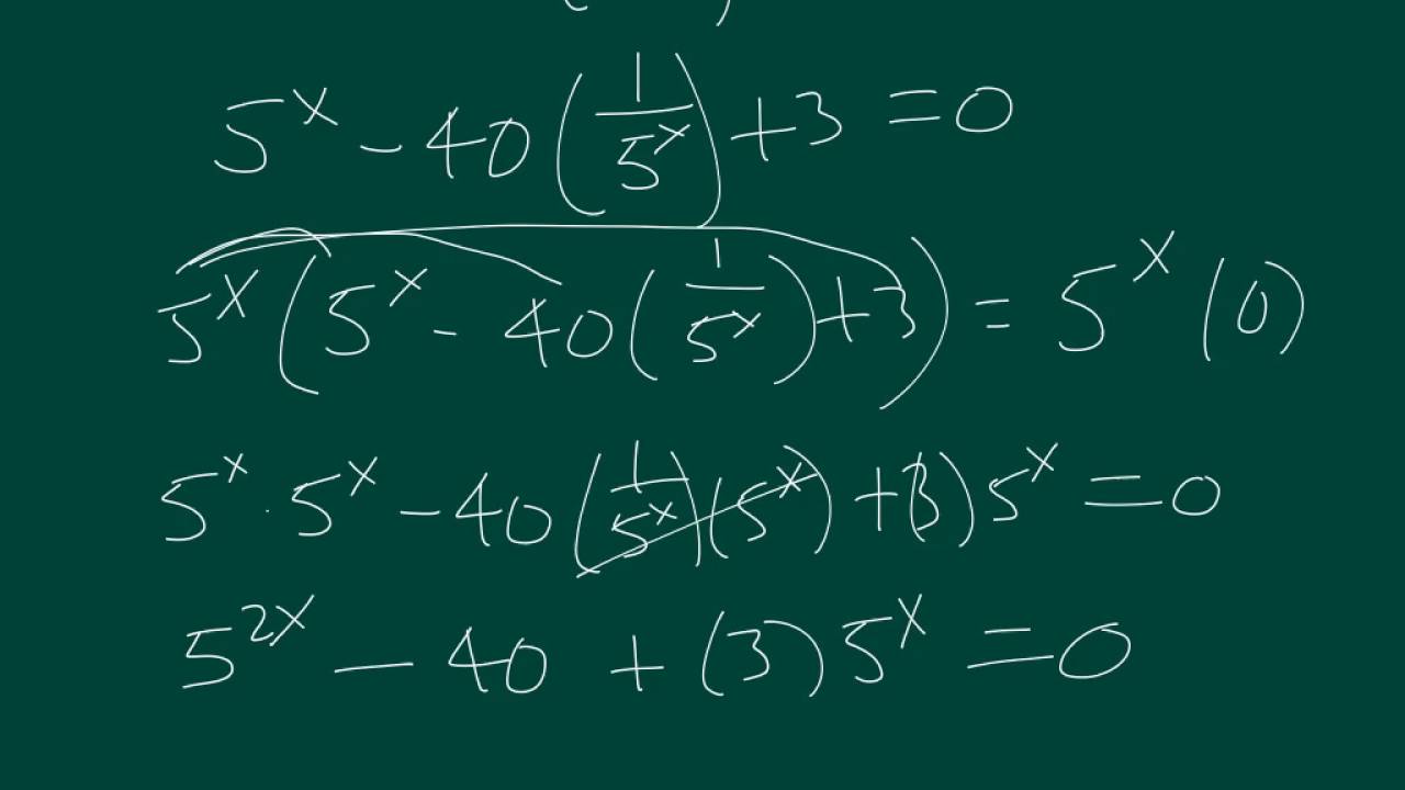solve exponential equation by factoring