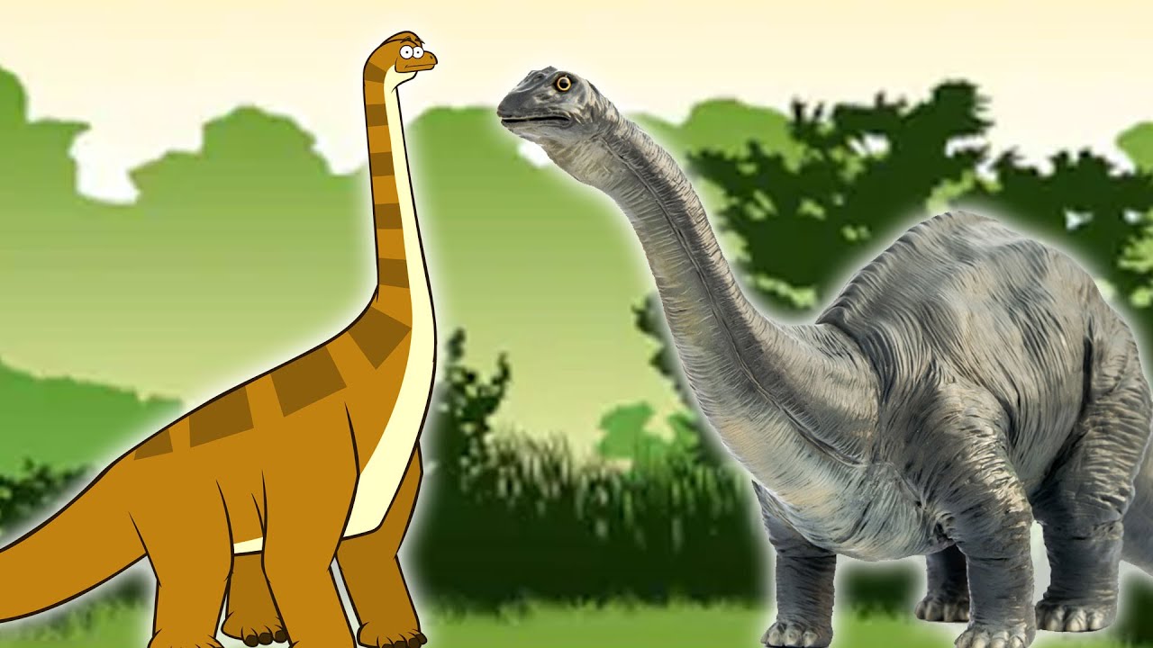 I'm A Dinosaur 🦕  Brontosaurus The Biggest Herbivore Dino | Cartoon For Kids