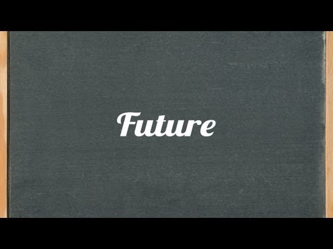 Future tense: English grammar tutorial video lesson