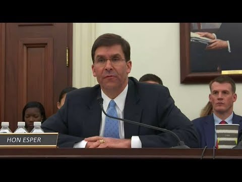 FY19 budget request: Secretary of the Army's opening statement