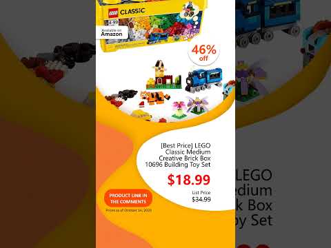 [Best Price] LEGO Classic Medium Creative Brick Box 10696 Building Toy Set