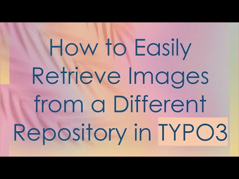 How to Easily Retrieve Images from a Different Repository in TYPO3
