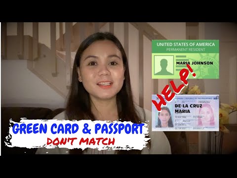 Can You Travel With A Different Last Name On Your Passport And Green Card?