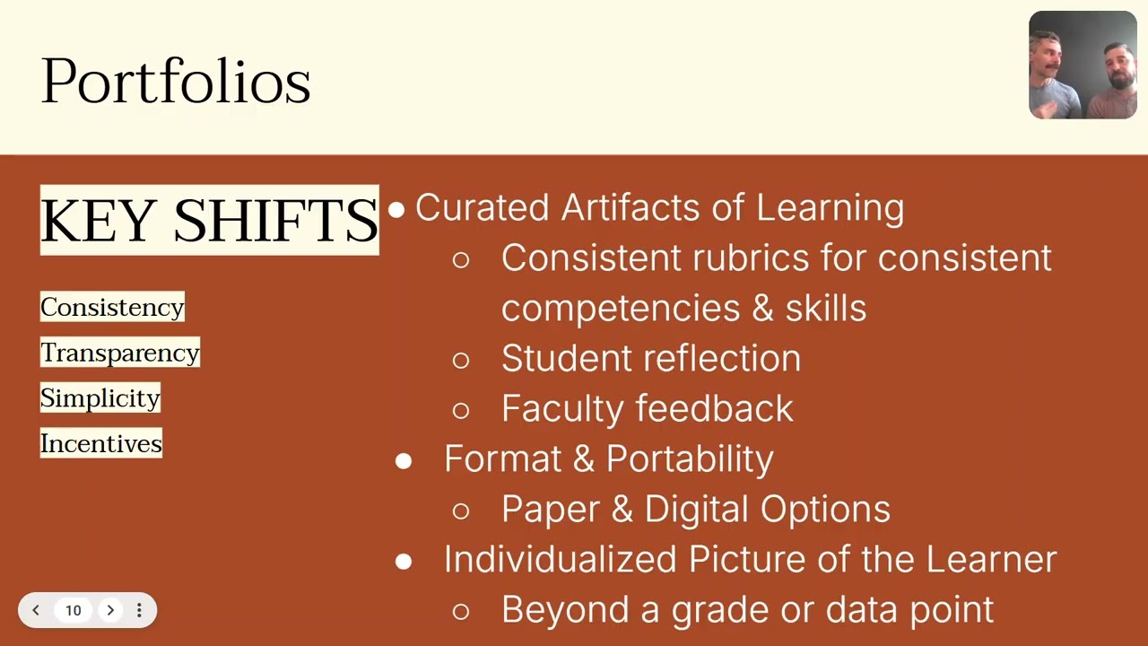Webinar 5 - Portfolios