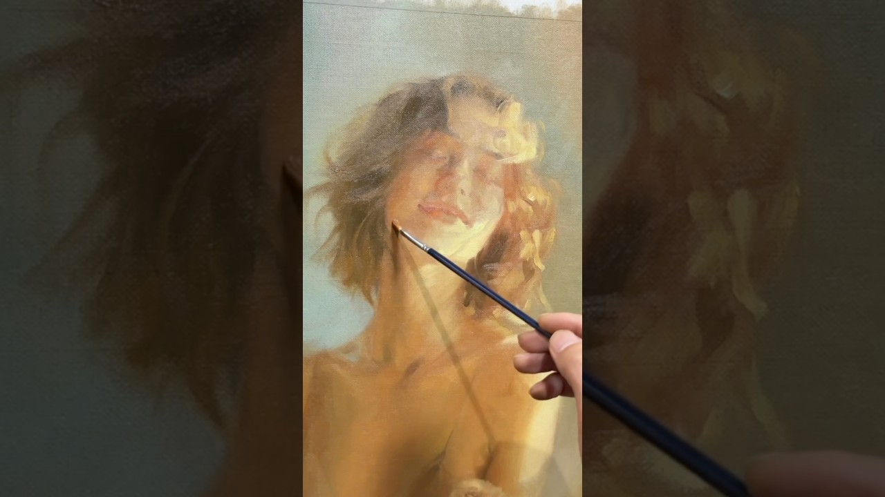#oilpainting #portrait 👀