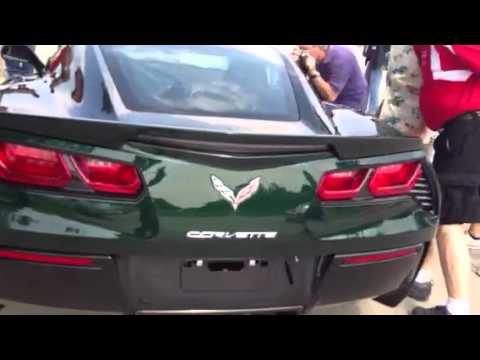 Lime Rock Green 2014 Corvette Stingray Shows Up in Texas - autoevolution