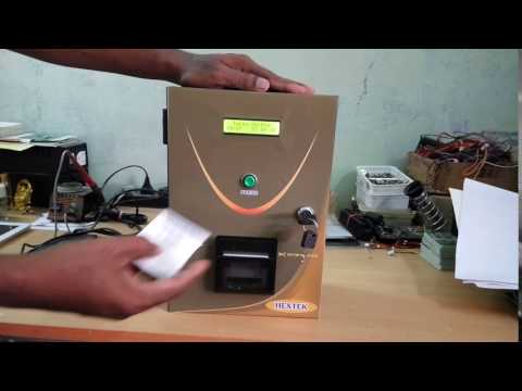 Programmable Token Dispenser with Manual Cutter