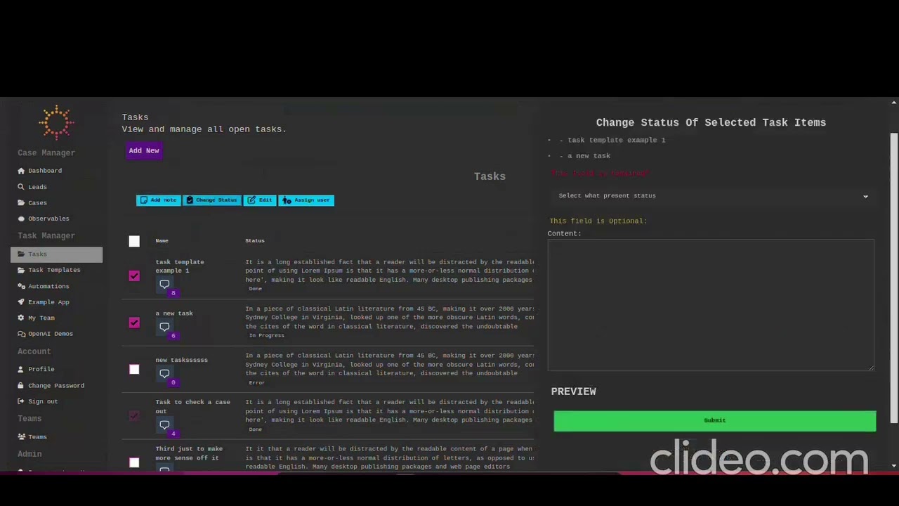 Task Tab ~ project shwocase.