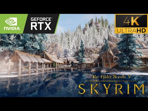 TESV Skyrim SE Ultra Modded Next-Gen Realistic Graphics 2023 | Verdrenna ENB + Picturesque | RTX3090