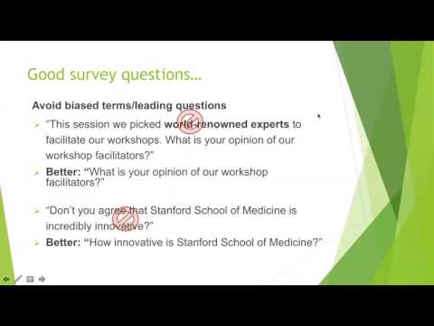 Survey Design