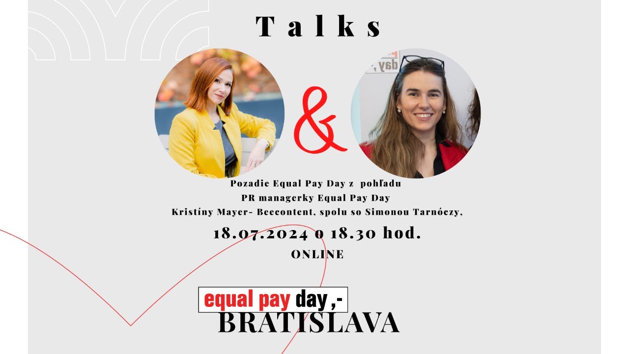 Za celou komunikáciou v médiách stojí ona: Kristína Mayer téme Equal ...