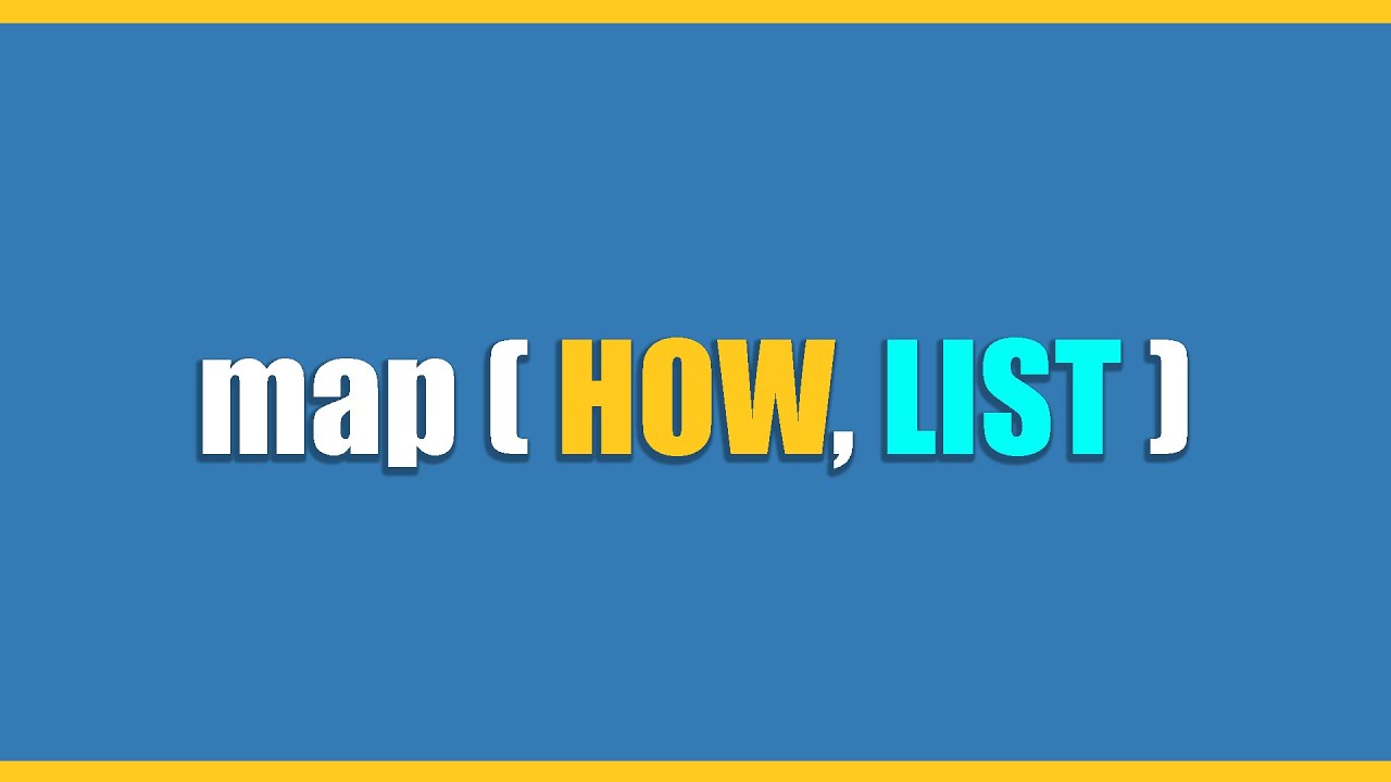 Python  Tricks - Python Map function