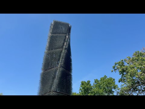 Sebastopol Spire Art Sculpture Wind Metal California Highway 12