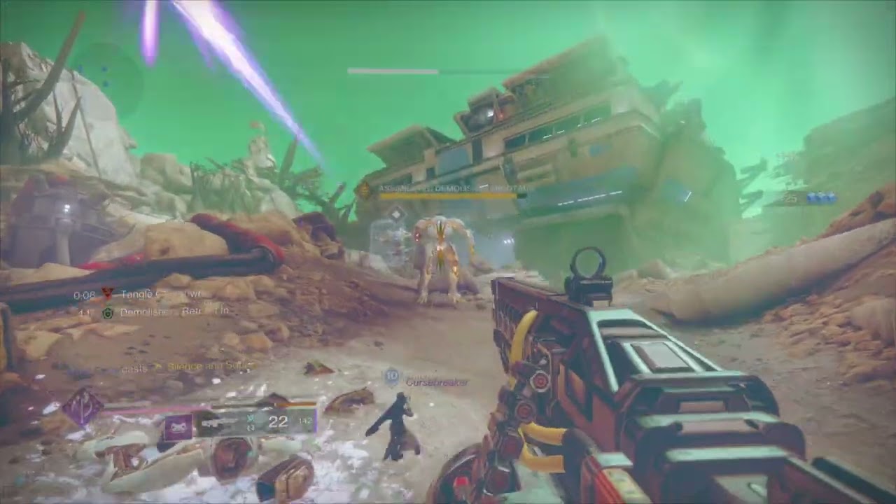 RONIN SHELL GHOST shell.. Assimilated Beacon.. Demolishers Targets.. destiny 2