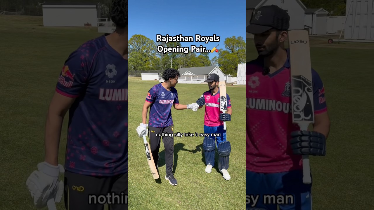 Rajasthan Royals Opening Pair…🏏😂 #cricket #indiacricket #ipl #rajasthanroyals