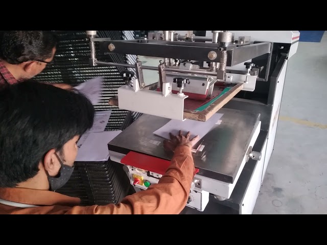 Round Screen Printing Machines - Wending Card Screen Printing Machine ...