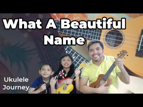 WHAT A BEAUTIFUL NAME | Hillsong Worship | Easy Ukulele Play and Sing Along for Beginners