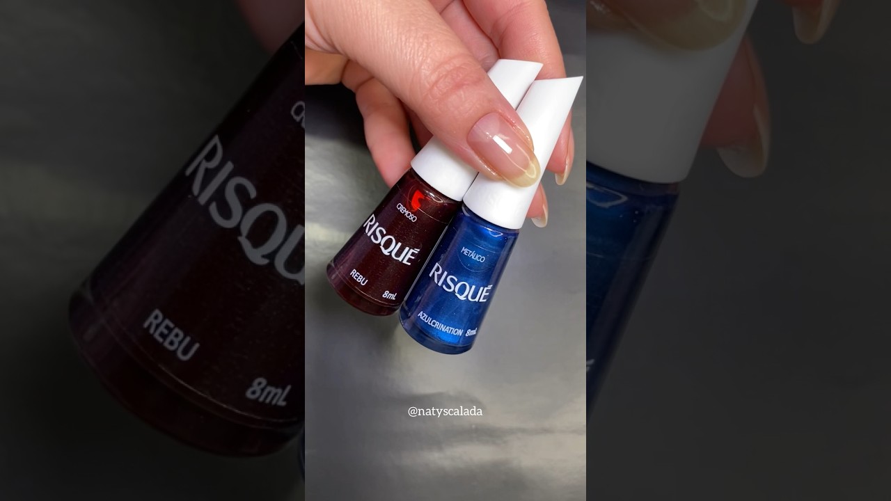 Você já conhecia essa misturinha? #unhas #nails #esmaltes