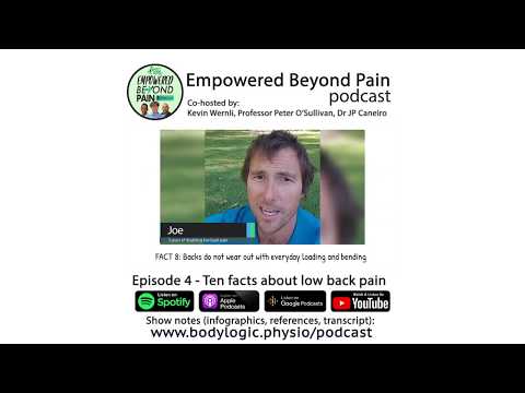 EBP podcast #4: Ten scientific facts about back pain - Empowered Beyond Pain podcast