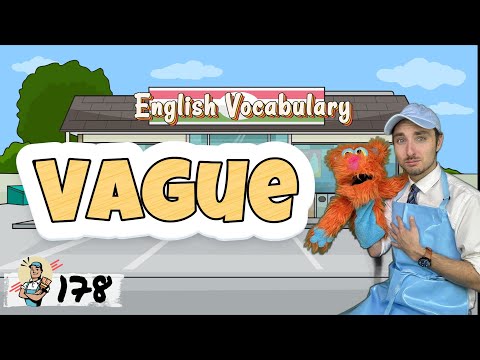 Word of the Week 178: Vague