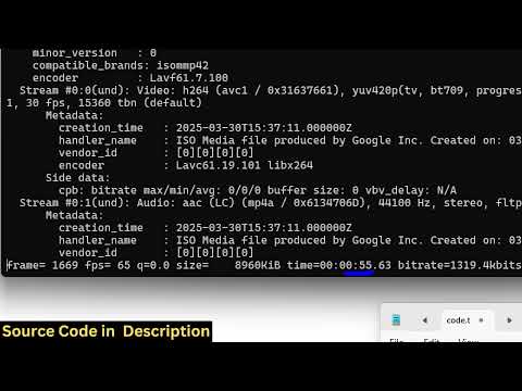 FFMPEG Command to Convert MP4 to H 264 with libx264, CRF Quality Control, AAC Audio Encoding in CMD