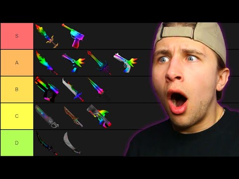 Chroma Godly Tier List! (Murder Mystery 2)