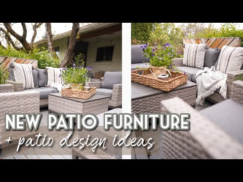Patio Design Ideas + Unboxing New Baeryon Furniture