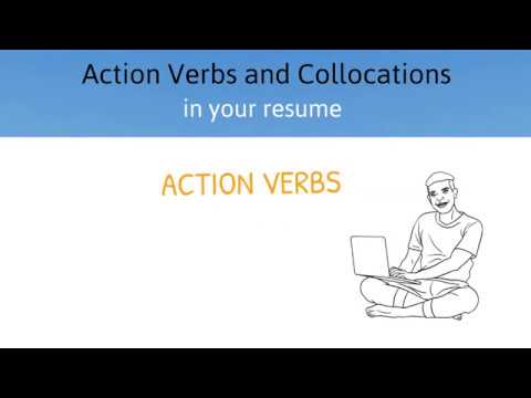 Action verbs and collocations in your resume
