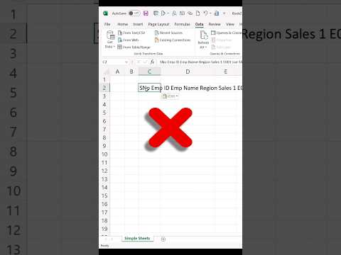 Import Data from PDF to Excel like this... #shorts