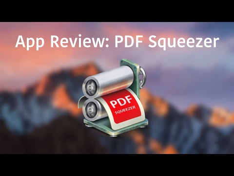 App Review: PDF Squeezer