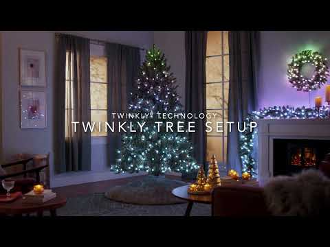How to Set Up a Balsam Hill Twinkly Pre Lit Christmas Tree