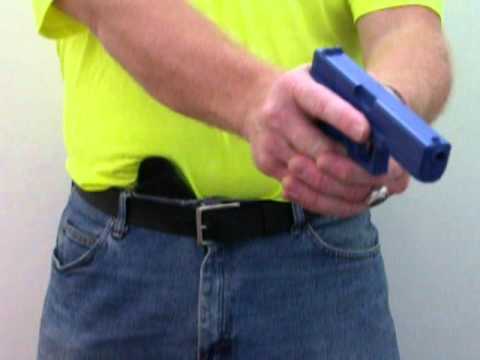 How to Reholster with Your Sticky Holster
