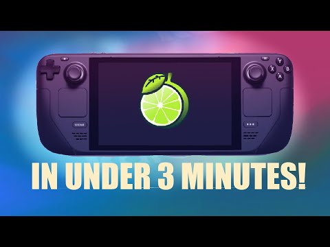 EMULATE NINTENDO 3DS GAMES ON STEAM DECK IN 2025!! W/ Lime3ds!