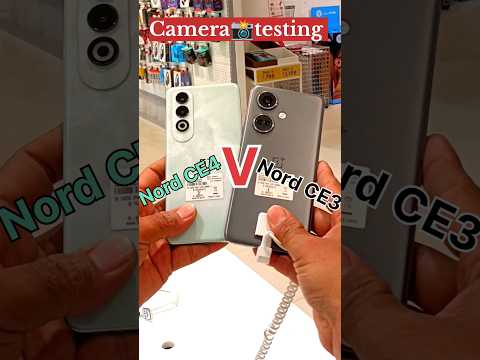 OnePlus Nord CE4 5G 👉VS- Nord CE3 5G 📸 Camera testing review #comparison #camera #oppo #viralshort