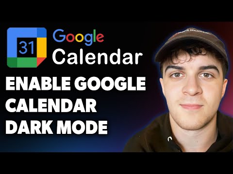 How to Enable Google Calendar Dark Mode  [2025 Full Guide]