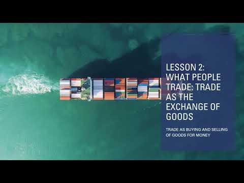 Term 2 Geography Lesson 2: What people trade