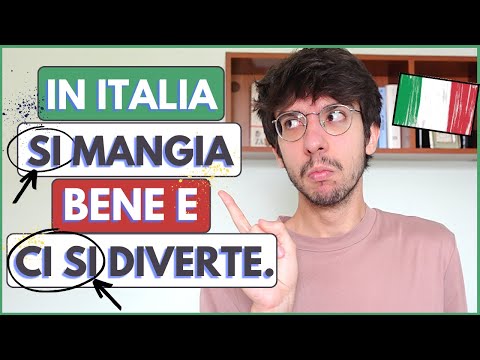 CI SI in Italian 🇮🇹 can you use IMPERSONAL REFLEXIVE verbs?