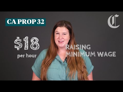 California Prop 32: Raising minimum wage | Election 2024