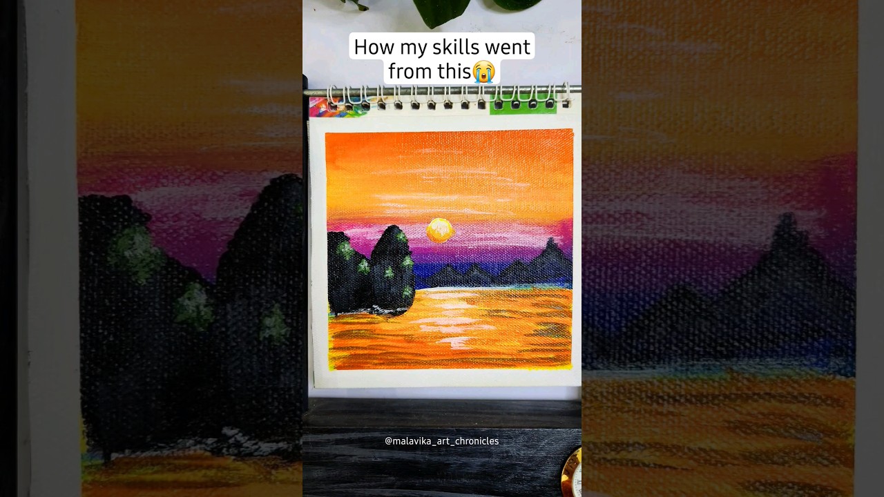 How to Improve Your Painting Skills in Just 4 Months (Self-Taught Artist Tips)