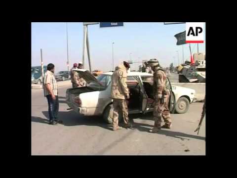 Iraqi troops seen patrolling capital as major security plan expected to begin