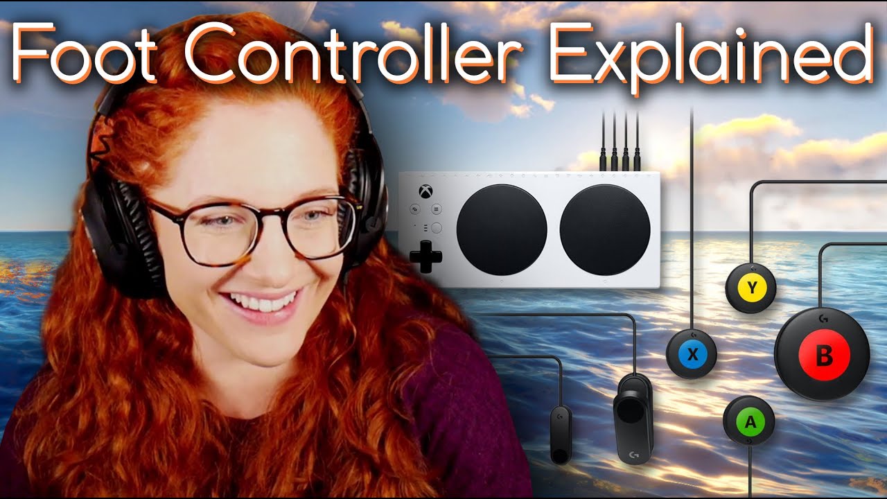 Gaming With A Foot Controller - My Control Scheme Explained [Adaptive Controller]