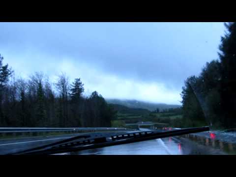 Nubifragio 29-10-2012 Trasversale delle Serre Tratto Cardinale Simbario Serra San Bruno Full HD